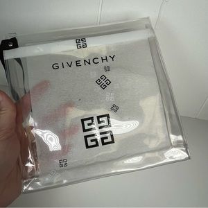 Givenchy | Bags | Givenchy Transparent Travel Zip Pouch Security Bag ...